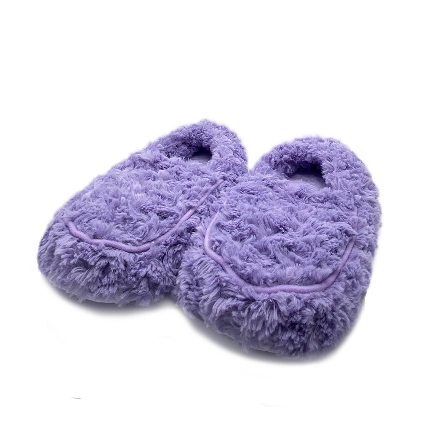 Curly Purple Warmies Slippers – Grace+Grit/DesignsByDomandMel